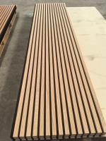 China Upgrade Projects Home / Conference Room / Theater Soundproofing Akupanel Wooden Slat Acoustic Wall Panels for sale