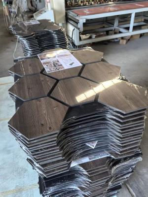 China Wholesale Hexagon Sound Absorbing Wood Veneer Acoustic Wall Panel MDF for sale