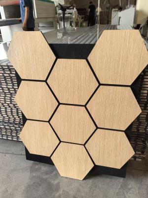 China OEM ODM Wood Veneer Acoustic Panels 10mm Thickness for sale