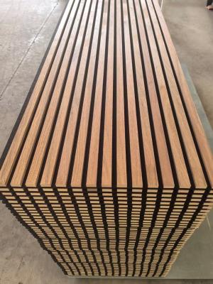 China Natural Bamboo Wood Akupanel Acoustic Wall Panels Building Materials Custom for sale