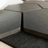 China OEM ODM Wood Veneer Hexagonal MDF Acoustic Wall Panel for sale