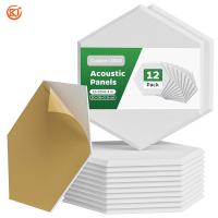 China Wholesale Supplier Hexagon PET Sound Absorber Board for sale