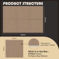 China PET Acoustic Panel 15mm Thickness Sound Absorbing Anti-Mildew for Basement Garage for sale