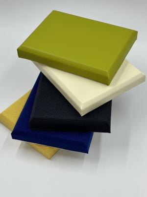 China 1220*2440mmCustomizable Pattern-shaped Polyester Fiber Material Sound-absorbing Board 48 different colors, excellent sound absorption effect, easy and quick installation for sale