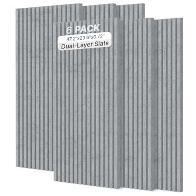 China PET Slat Acoustic Panels Vs AKUPANEL for sale
