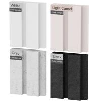 China Modern Eco-Friendly PET Acoustic Panels Double-Layer Polyester Fiber Sound Insulation Board for Hotel Use Graphic Design for sale