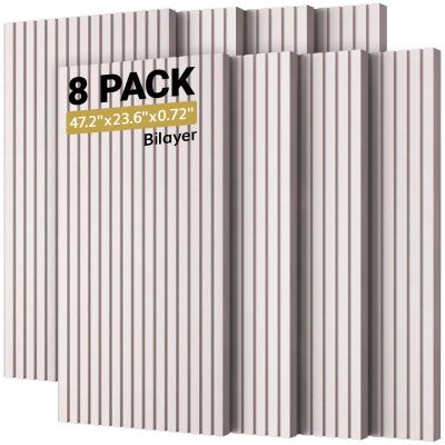China Modern Eco-Friendly PET Acoustic Panels Double-Layer Polyester Fiber Sound Insulation Board for Hotel Use Graphic Design for sale
