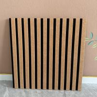 China Factory Price Modern Akupanel 3D Design PET Acoustic Slat Wall Panels for sale