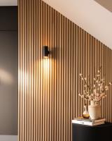 China Wholesale Decorative Wood Slat Acoustic Panels with PET Backing for Walls and Ceilings for sale