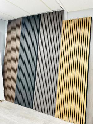 China Europe Modern Wood Slat Acoustic Wall Panels For Interior Sound Absorption And Decoration for sale