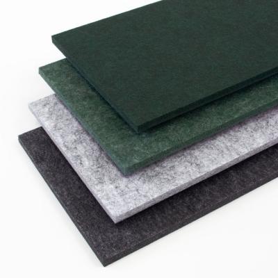 China Eco Friendly Polyester Fiber Acoustic Panels For Modern Interior Design Adhesive PET for sale