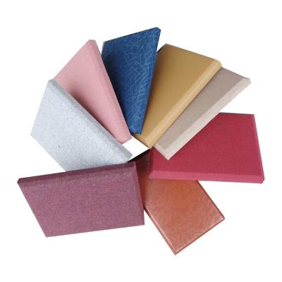 China KDL-FW001 Fiberglass Fabric Wrapped Acoustic Panel 1200x600mm High NRC 0.95 E1 Grade A1 Fire-Rated for Office Conference Room for sale
