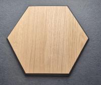 China Wood Veneer+Polyester Acoustic Panels Precision-cut Edges Custom Sizes/Wood Colors Available A1/B1 Fire-rated for sale