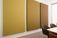 China Fire Resistant Fabric Covered Acoustic Panel Suitable for Public Buildings Hotels Restaurants and Healthcare Facilities for sale