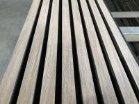 China Office Used Soundproof Materials Density Board Factory Slatted Home Theatre Acoustic Wall Panel for sale