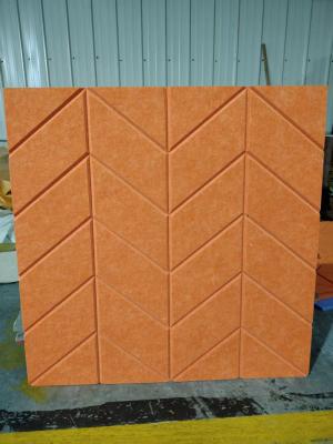 China Carved Hot Selling Good Quality Felt Soundproof Decorative PET Sound Absorbing Acoustic Panels for sale