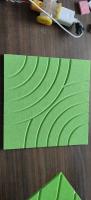 China Custom CNC- Carved PET Fiber Acoustic Panels For Decorative Wall And Sound Control for sale