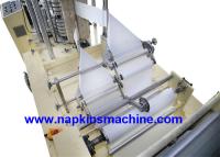 China 380V Color Printing 5.5KW Beverage Napkin Folding Machine for sale