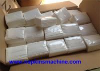 China 5.5KW 2 Deck 3000 Sheets / Min Napkin Tissue Paper Making Machine for sale