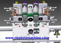 China Siemens PLC Napkin Printing Machine ,  1200 pieces / Min Digital Napkin Printing Machine for sale