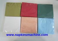 China 380V 50HZ 1 / 8 Fold Dispenser Napkin Printer Machine for sale