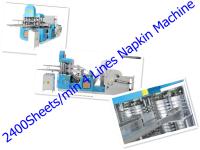 China EIGHT FOLD 5.5KW PLC Automatic Napkin Making Machine for sale