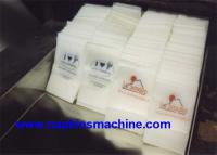 China 7.5KW L Fold 1000 Sheets / Min Paper Napkin Machine / Tissue Folding Machine for sale