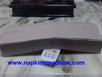 China 600 pieces / Min 4 Fold PLC Napkin Folding Machine for sale