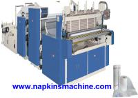 China CE 3 Layer 200 m / Min 380V Toilet Roll Making Machine for sale
