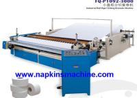 China 1800mm Width 200 m / Min Toilet Paper Roll Cutting Machine for sale