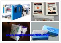 China 60 M / Min 380V Serviette Facial Tissue Paper Making Machine for sale