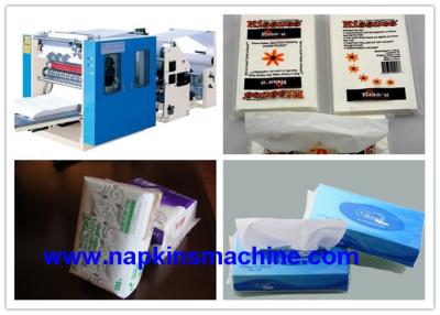 China 60 M / Min 380V Serviette Facial Tissue Paper Making Machine for sale