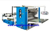 China PLC Color Printing 7.5KW Pop Up Facial Tissue Machine / Tissue Paper Maker Machine for sale
