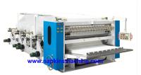 China PLC V Fold 1260mm Width Facial Tissue Production Line for sale
