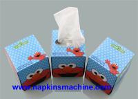 China Semi Automatic Facial Tissue Packing Machine /  Carton Box Packing Machine for sale