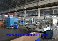 China Jumbo Roll V Fold Interfold Facial Tissue Production Line for sale