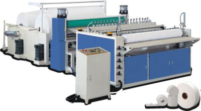 China 200 m / Min Embossed Jumbo Roll Paper Slitting Machine for sale