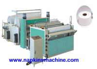 China 2800mm Width 7.5KW Kitchen Paper Slitting And Rewinding Machine for sale