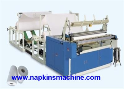 China 1750mm Width 2 Color Printing 3HP Paper Roll Slitter for sale