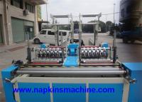 China 200 m / Min 380V Automatic Roll Slitter Rewinder / Tissue Manufacturing Machine for sale