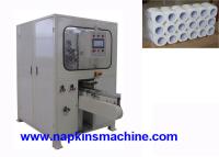 China 7.5KW 150 Cuts / Min Toilet Tissue Paper Roll Cutter Machine for sale