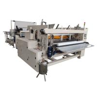 China 200 m / Min 380V Automatic Roll Slitter Rewinder / Tissue Manufacturing Machine for sale