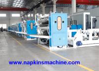 China Servo Motor 140m / Min 2900mm Width Facial Tissue Making Machine for sale