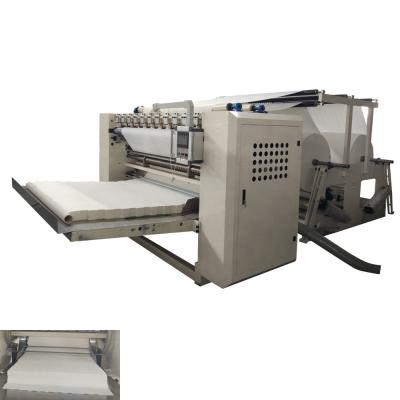 China Jumbo Roll V Fold Interfold Facial Tissue Production Line for sale