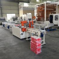 China Adjustable Kitchen Towel Lamination Rewinding Machine 3500mm Roll for sale