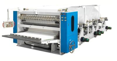 China Soft Cotton Interfold PLC Bath Towel Product Line 8KW for sale