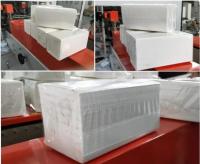 China 7 Lane AC380V Facial Tissue Paper Machine 4800 Sheet / Min 37KW V Fold for sale