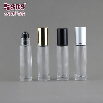 China Glass Aluminum Wall Roll On Bottle For Personal Care 10ml Capacity Customizable Color / Logo Anti Acne for sale