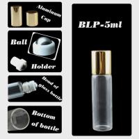 China SRS high quality no leakage 5ml essential oil glass bottles with roller ball for sale