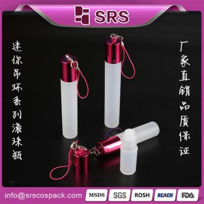 China No Leakage Plastic Roll On Bottle 3ml 5ml 7ml 8ml With Hook for sale